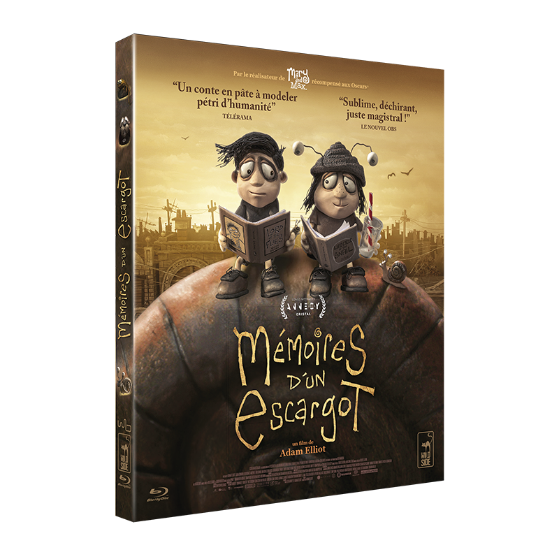 ACHAT Blu-Ray Mémoires d'un Escargot d'Adam Eliott - Wild Side Video
